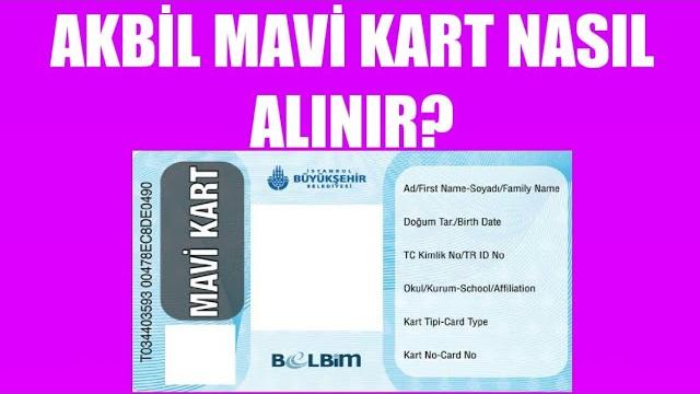 Akbil Mavi Kart Nasıl Alınır? Nasıl Çıkartılır? | BMF Çözümler
