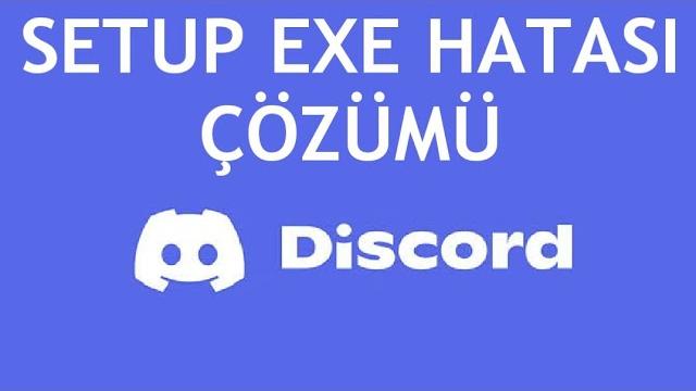 Discord Setup Exe Hatası Çözümü | BMF Çözümler