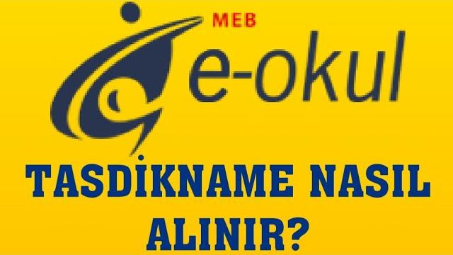 E-Okul Tasdikname Nasıl Alınır? | BMF Çözümler